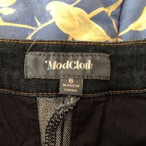 Modcloth | Shorts | Modcloth Denim Sailor Shorts Nwot | Poshmark